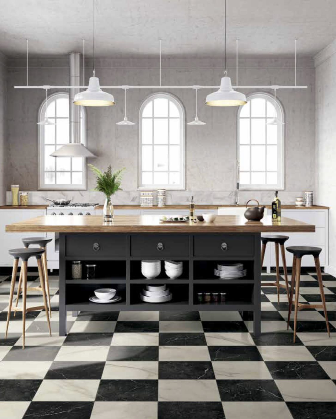 Chequerboard inspirations - Hard Rock Flooring